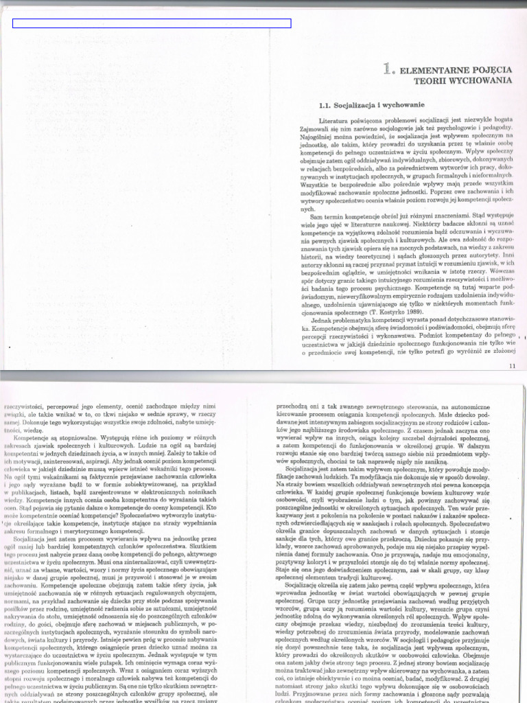 Józef Górniewicz Teoria Wychowania | PDF