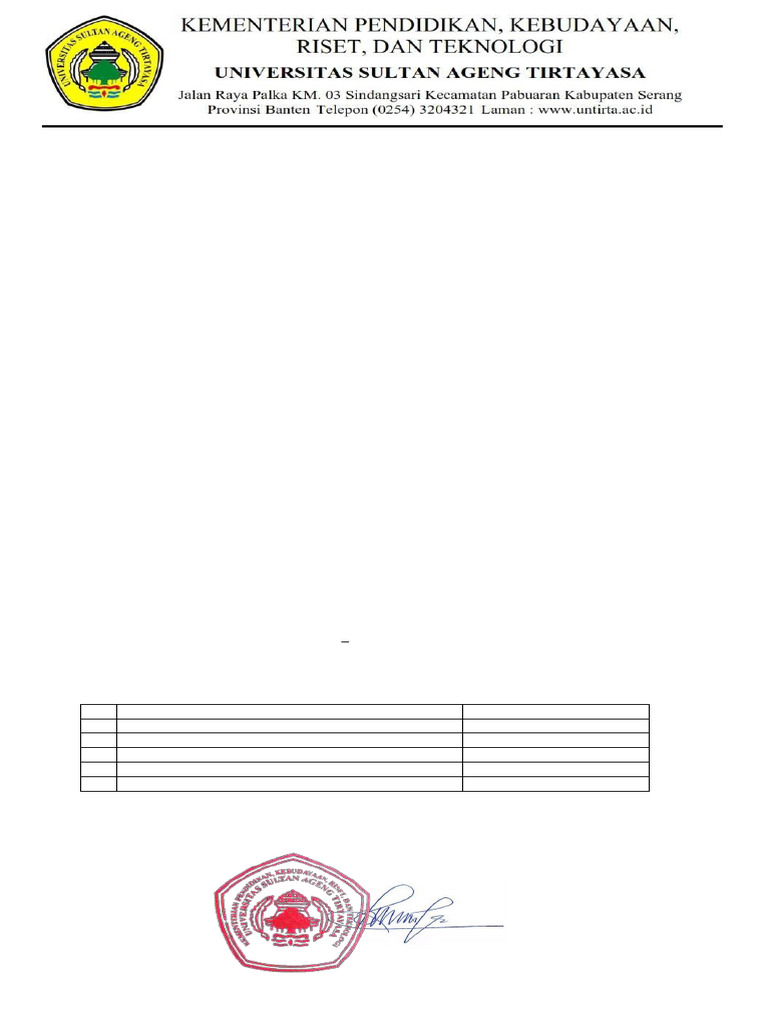 Surat Keputusan Penyesuaian Ukt Ikor | PDF