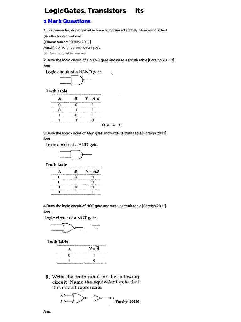 Semiconductor | PDF | Logic Gate | Bipolar Junction Transistor