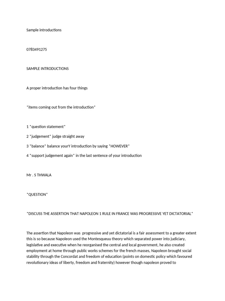 Sample Introduc-WPS Office | PDF