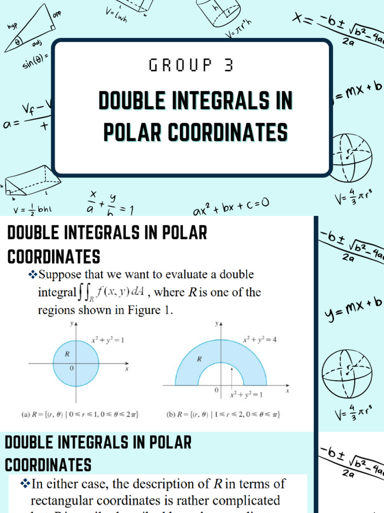 Double-Integrals-In-Polar-Coordinate | PDF