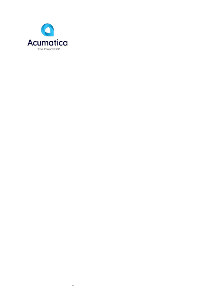 Acumatica Licensing Guide April 2024 | PDF | Software As A Service | Cloud Computing