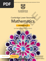 Cambridge Lower Secondary Maths Stage 9 Student's Book (2ed) (Collins) | PDF
