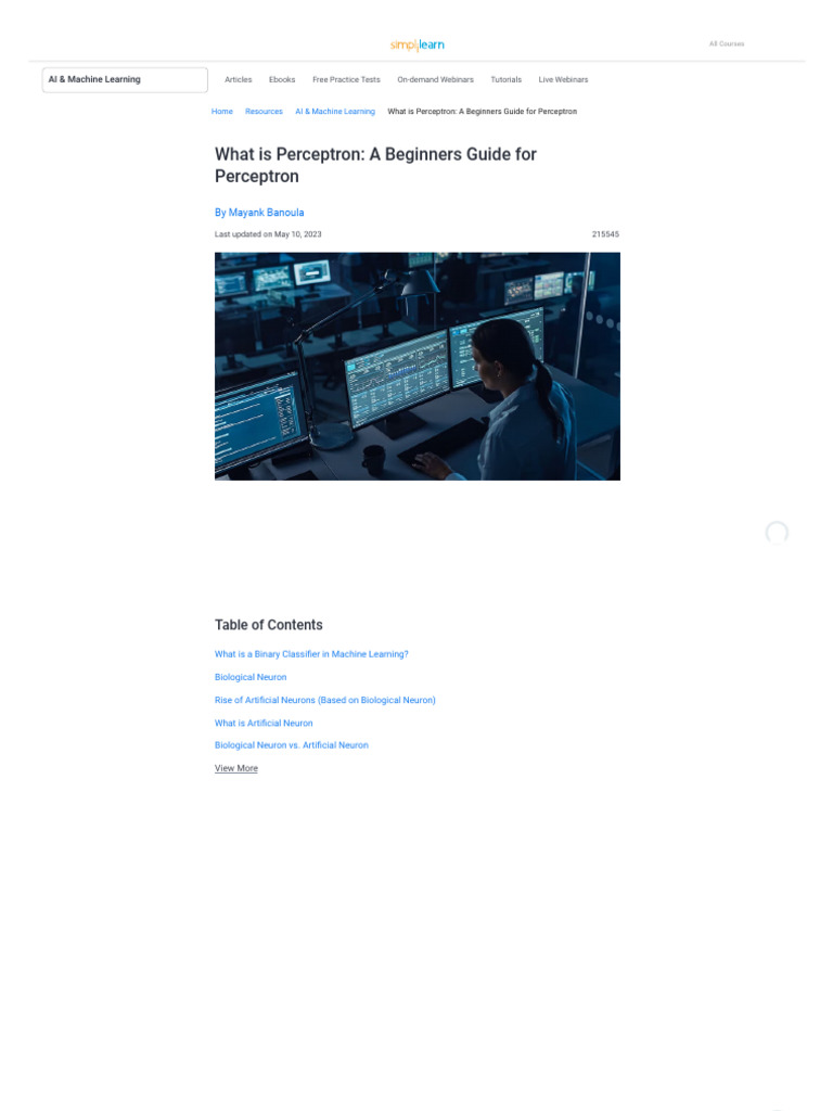MLT Unit 2 Perceptron | PDF | Artificial Neural Network | Machine Learning