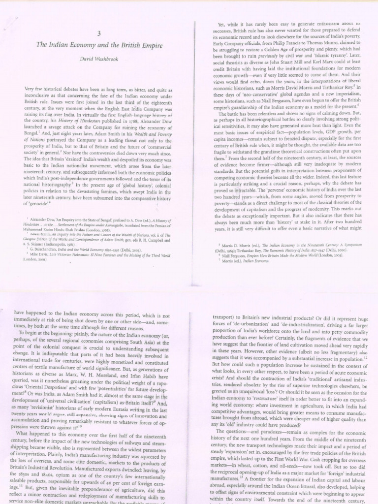 David Washbrook | PDF