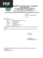 Contoh Surat Resmi Undangan Sekolah | PDF