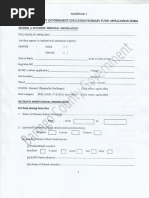Wiba Dosh Form | PDF | Employment | Labor