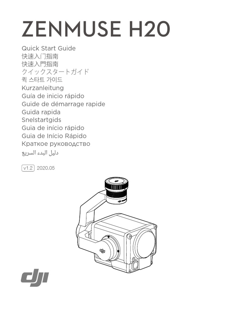 quick_manual_dji_h20 | PDF | Camera | Camera Lens