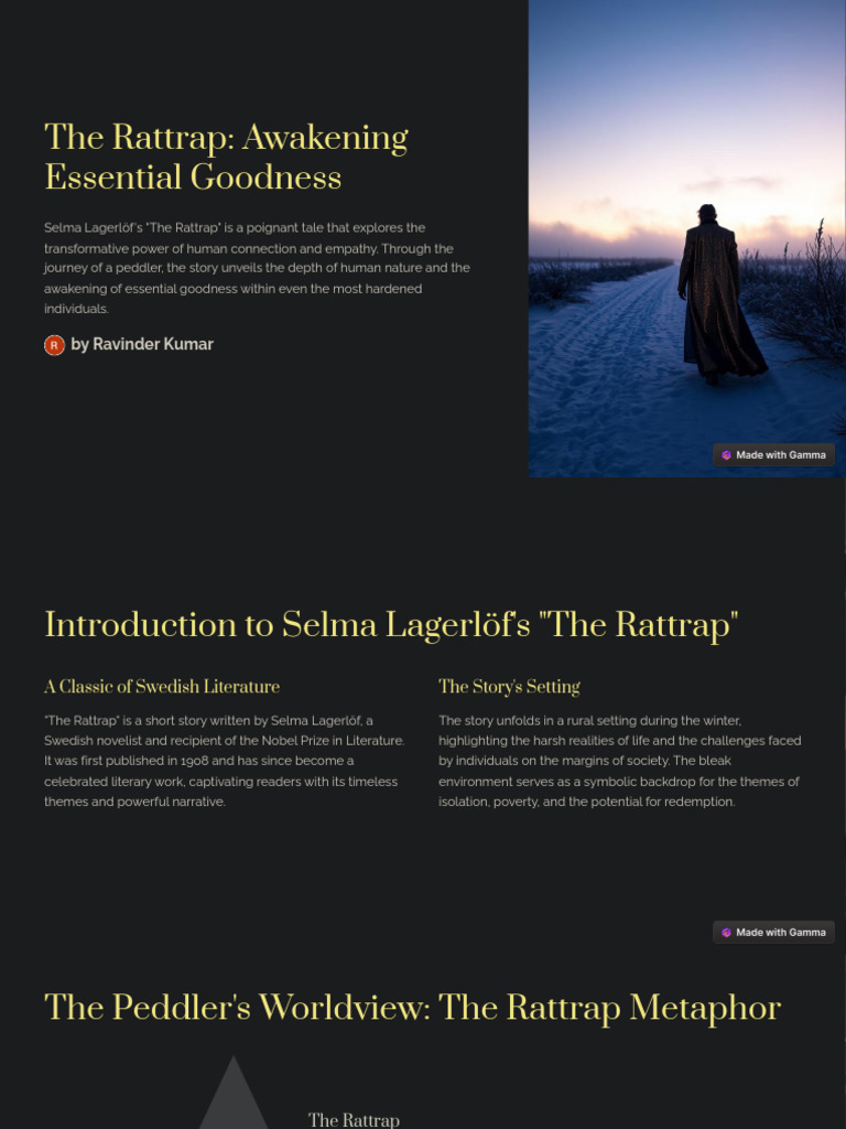 The Rattrap Awakening Essential Goodness | PDF