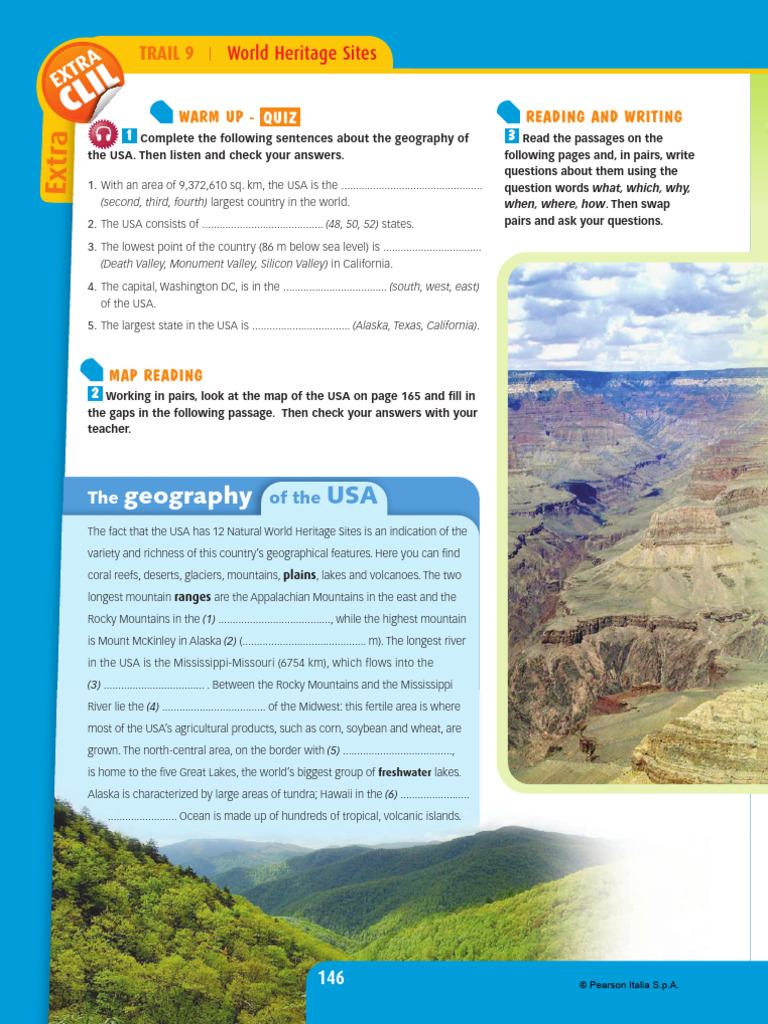 USA Geography & Heritage Sites | PDF | Everglades | Earth Sciences