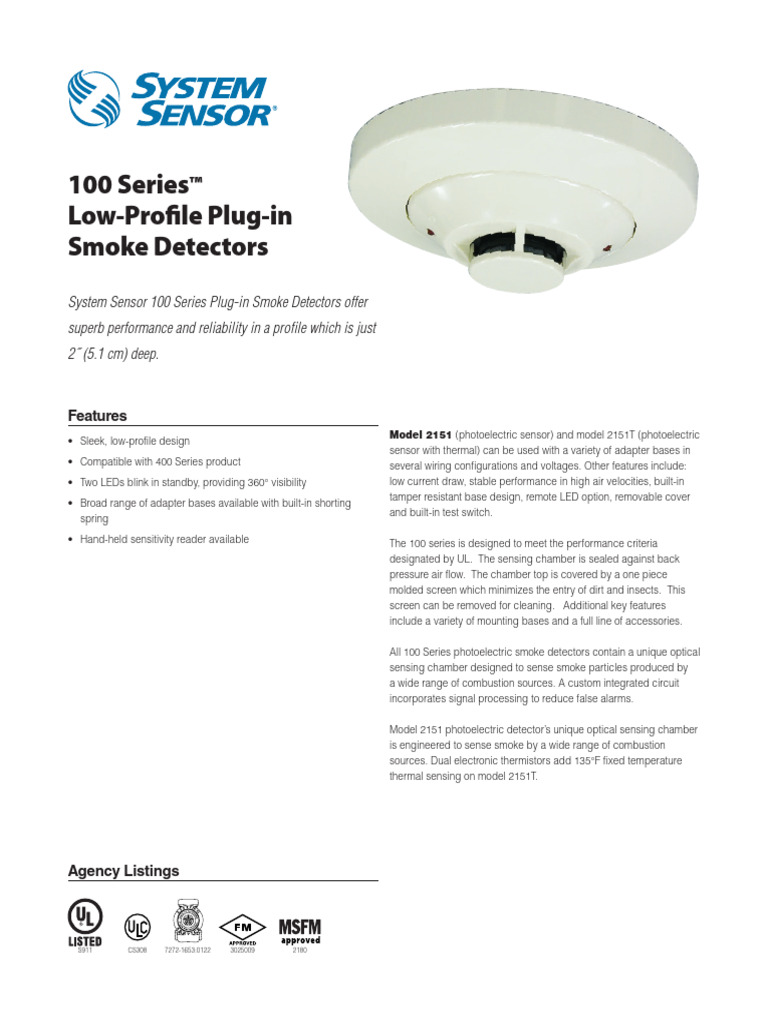 2151 2151T 100 Series DataSheet | PDF | Sensor | Electromagnetism