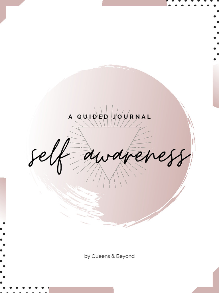 Guided Journal Self Awareness | PDF | Self Awareness | Thought
