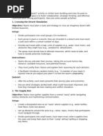 Desert Island Team Building Activity | PDF | Creativity | Critical Thinking