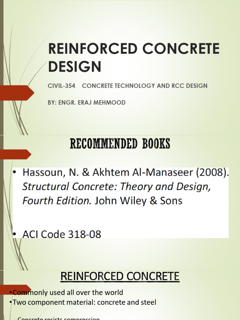 Study Material Attachment 8035 | PDF | Deformation (Engineering) | Concrete