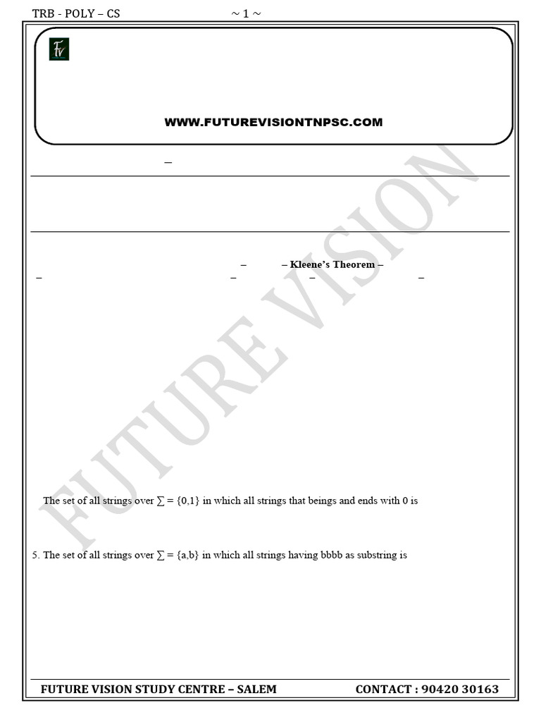 Unit 6 Theory Of Computation And Compiler Design Pdf Models Of Computation Syntax Logic