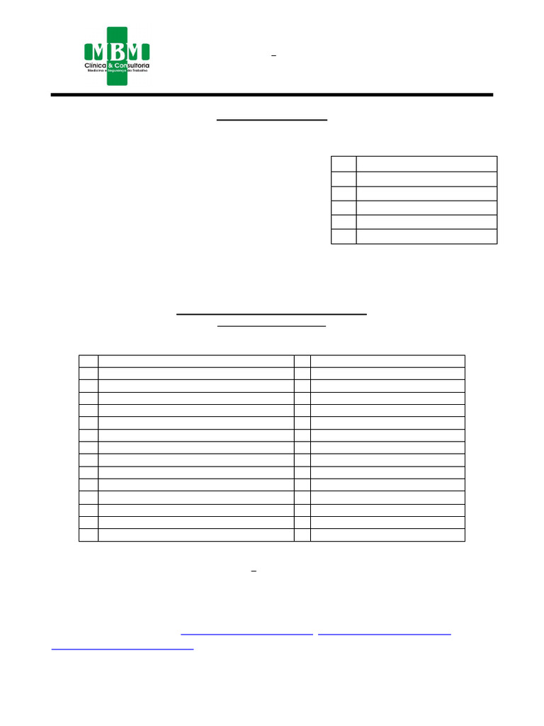GUIA DE EXAME - MBM SAUDE - 2021 | PDF