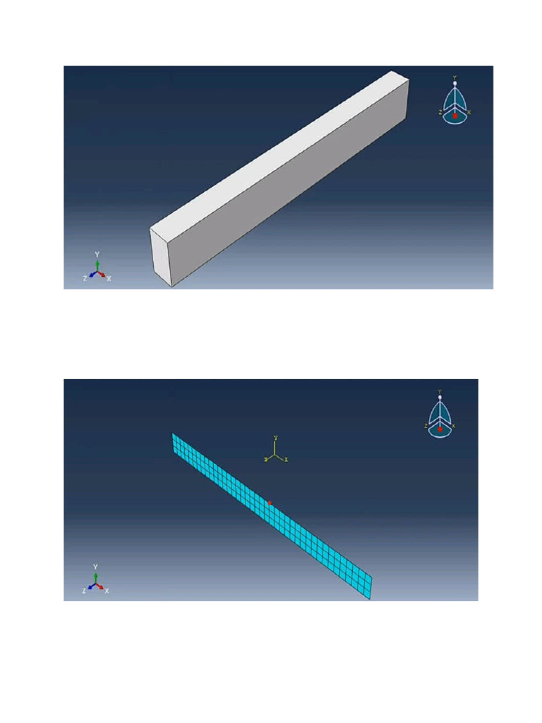 Udl Beam in Finite Element | PDF