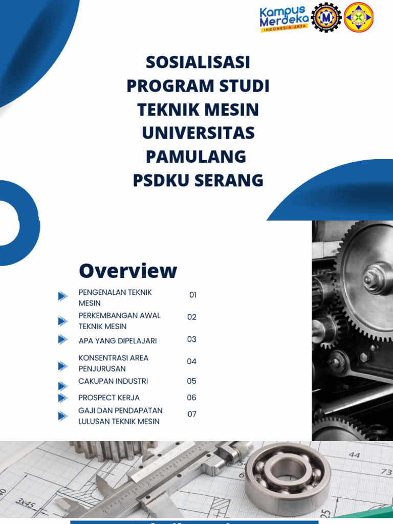Sosialisasi Pengenalan Jurusan Teknik Mesin | PDF