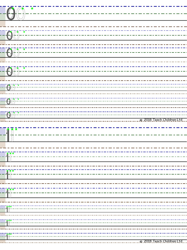 Numbers Handwriting Worksheets | PDF