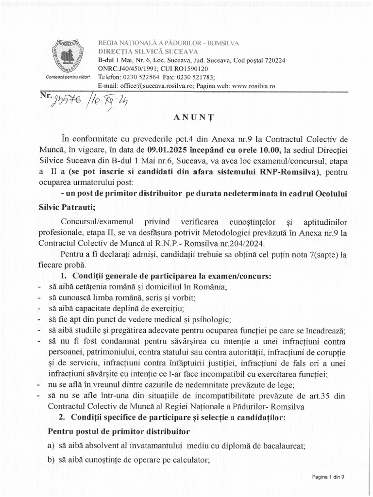 Dssuceava Anexa Anunt 12769 | PDF