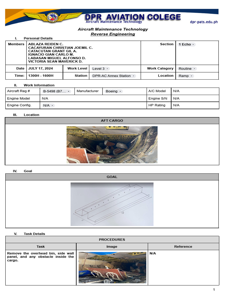 Aircraft Maintenance Routine Procedures | PDF