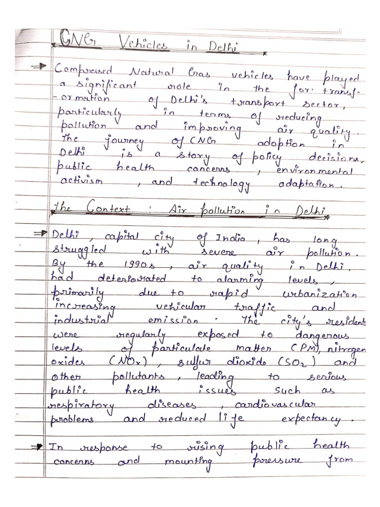 CNG Vehicles in Delhi | PDF
