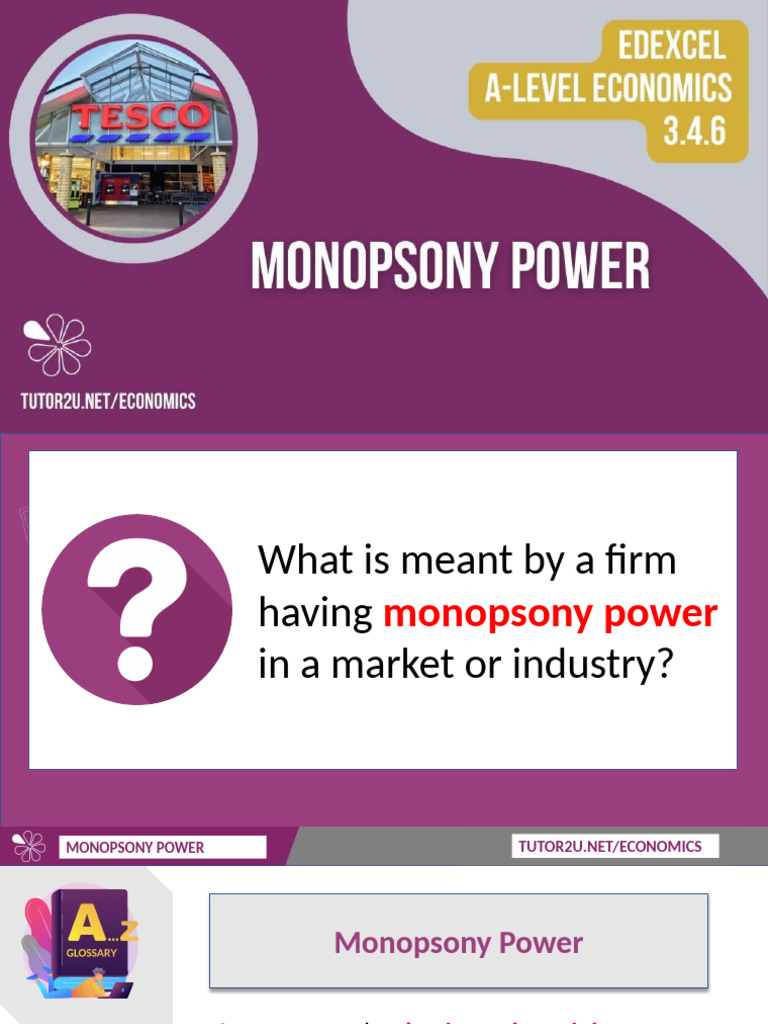 3 4 6 Monopsony Power 2023-09-20-063442 Ejdp | PDF | Economics | Profit ...