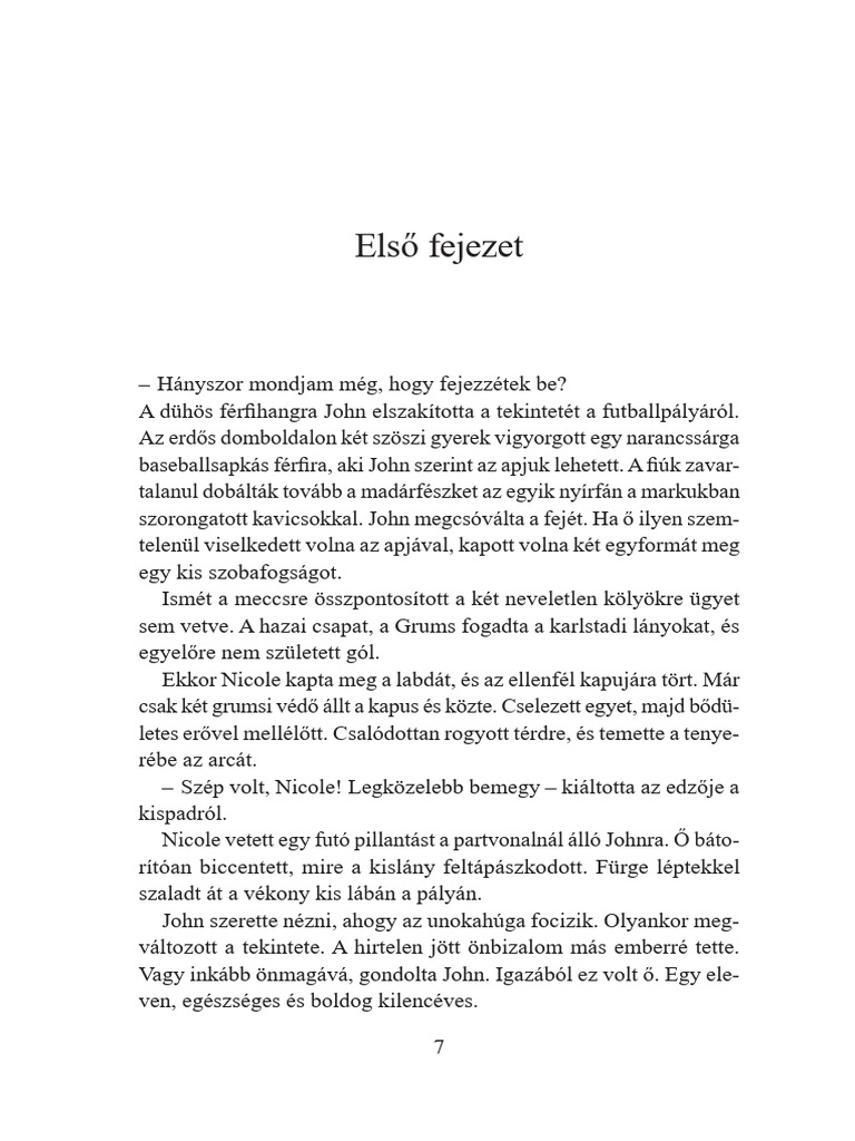 Mohlin & Nyström: Néma Madár Beleolvasó | PDF