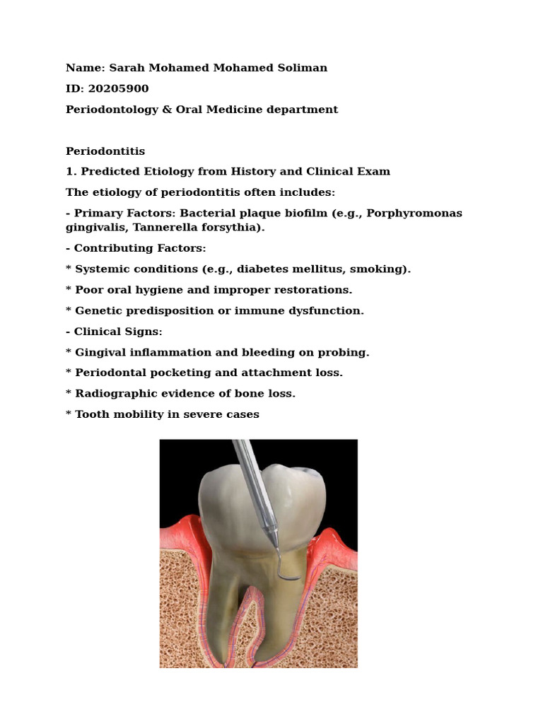 Perio | PDF | Periodontology | Medicine