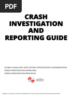 Illinois Traffic Crash Report Manual | PDF | Dangerous Goods | Traffic