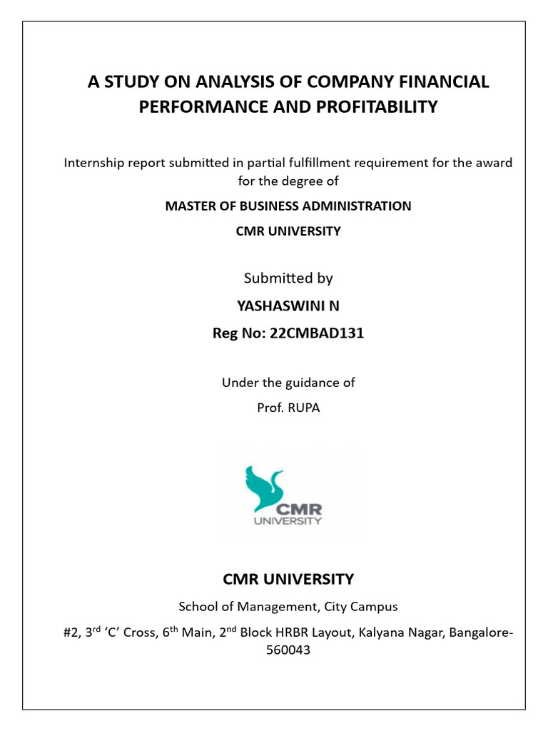 Financial Performance in Dairy Industry | PDF | Dairy Cattle | Milk