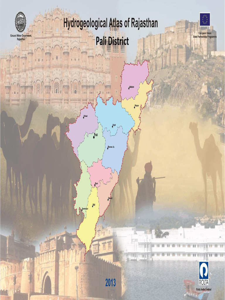 Pali District Map and Overview | PDF | River | Groundwater