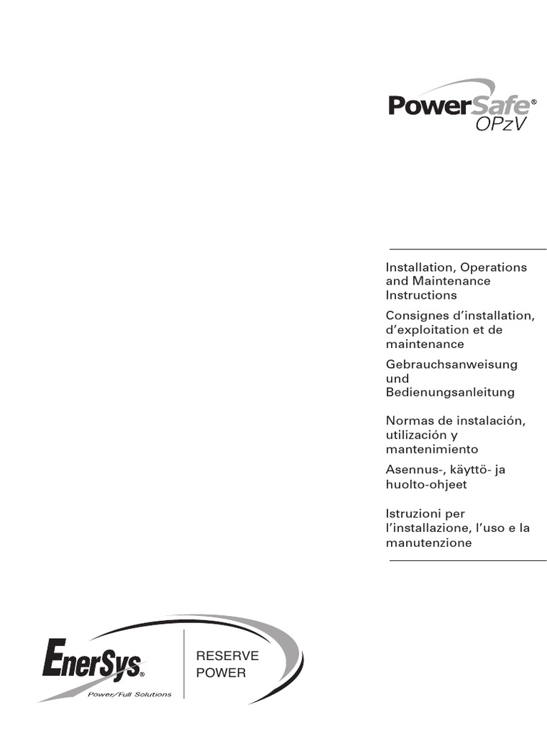en-opzv-om-006 | PDF | Battery Charger | Rechargeable Battery