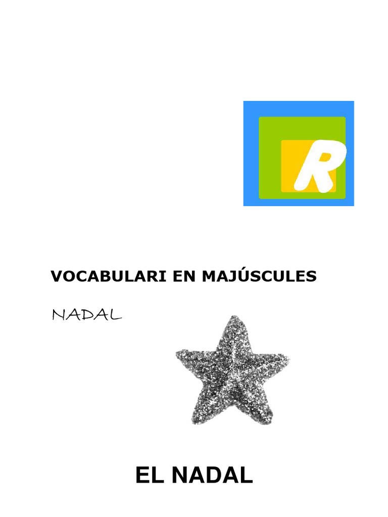 Vocabulari Bàsic Nadal | PDF