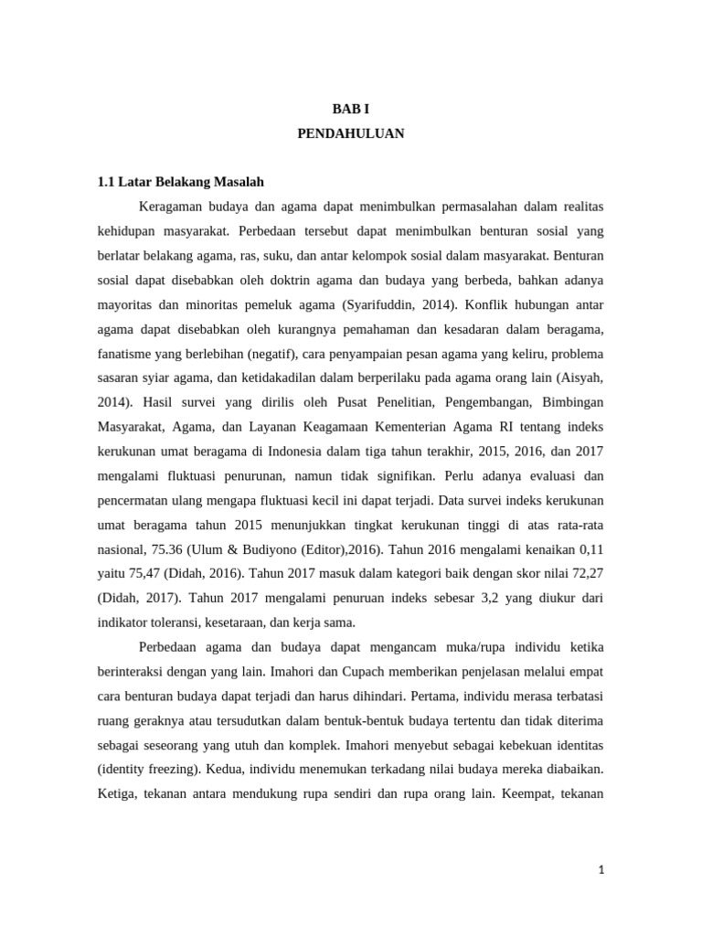 Isi Proposal Penelitian Beny 2022 | PDF