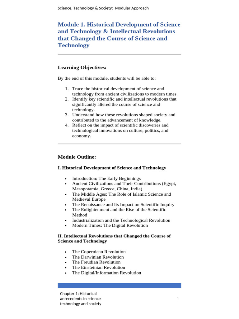 Module 1 GE 8 Tasks | PDF | Science