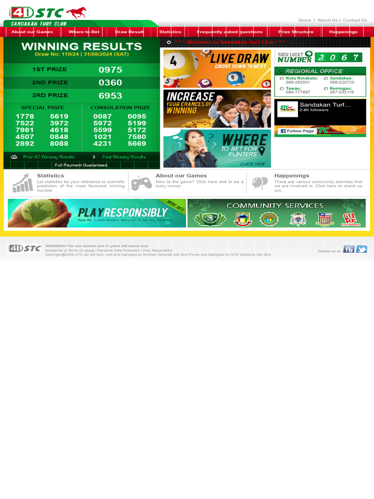 4D STC - Sandakan Turf Club | PDF | Scientific Method | Methodology