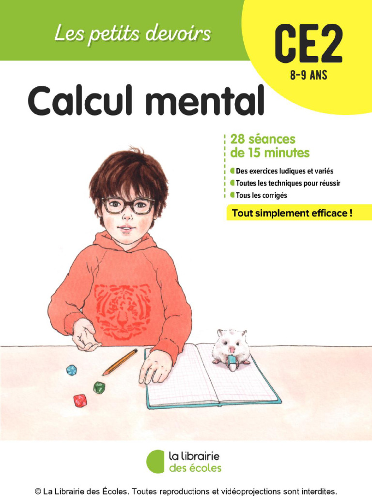 Calcul Mental Ce2 (Petits Devoirs) (Vincent Fontaine) | PDF