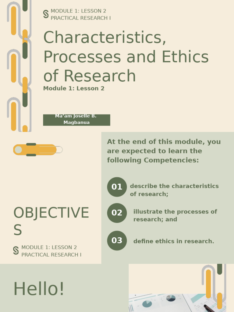 PR I Q3 MODULE 1 - LESSON 2_Ethics and process of research | PDF | Qualitative Research ...
