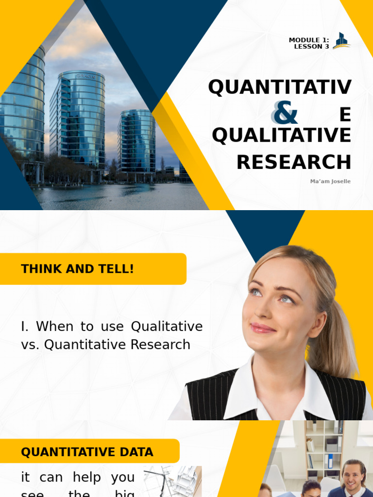Qualitative vs. Quantitative Research Guide | PDF | Qualitative ...
