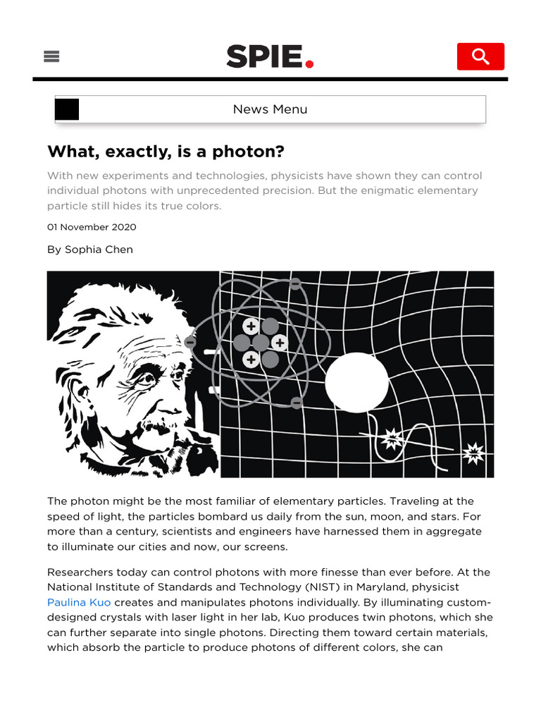 Understanding Photons and Quantum Technology | PDF | Photon | Photoelectric Effect