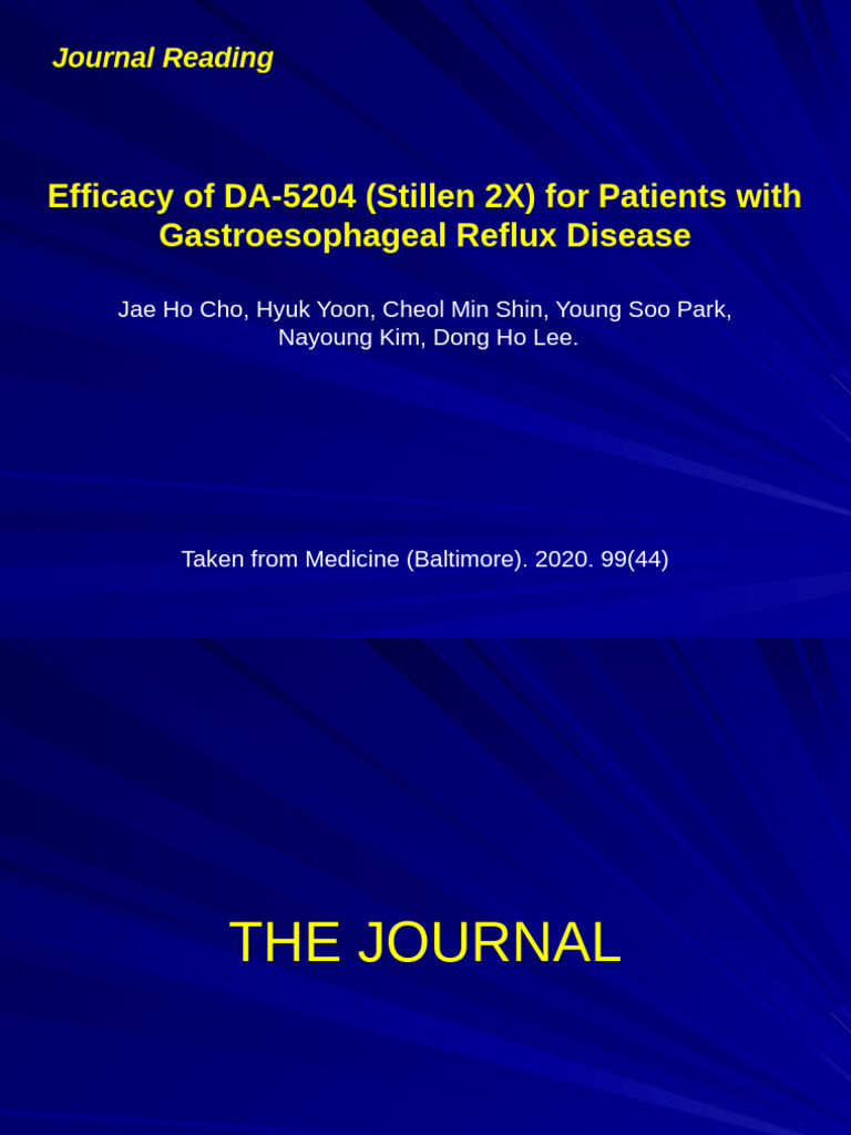 Jurnal 1 Dian C.U | PDF | Gastroesophageal Reflux Disease | Clinical Medicine