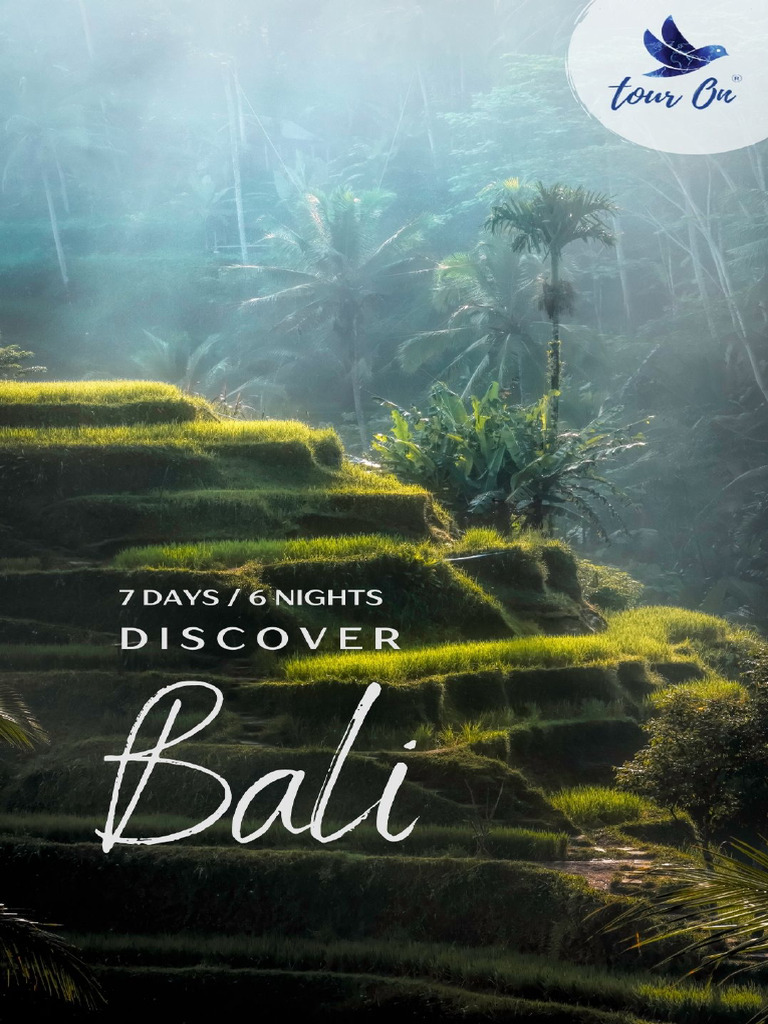 Bali Tour Plan _ 7D 1 | PDF