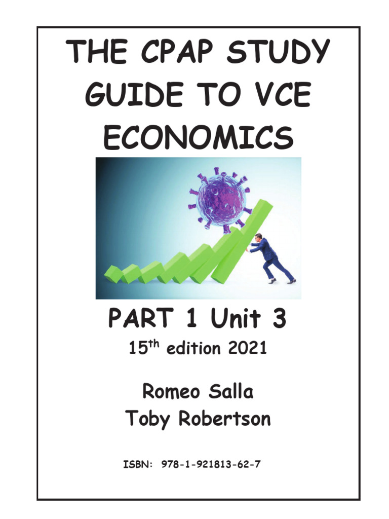 The CPAP Study Guide To VCE Economics 2021 Part 1 AOS 1 Sample | PDF ...