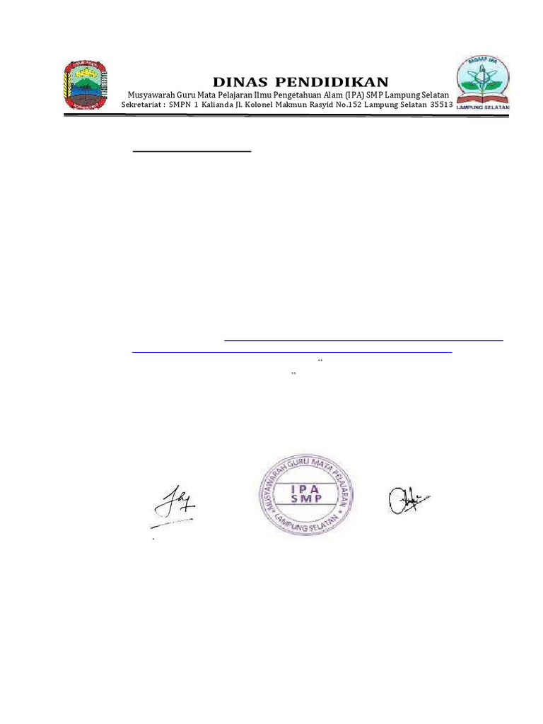 Undangan MGMP, 31Oktober 2024 | PDF