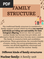 Lesson 4 Types of Family Structures | PDF | Parent | Family