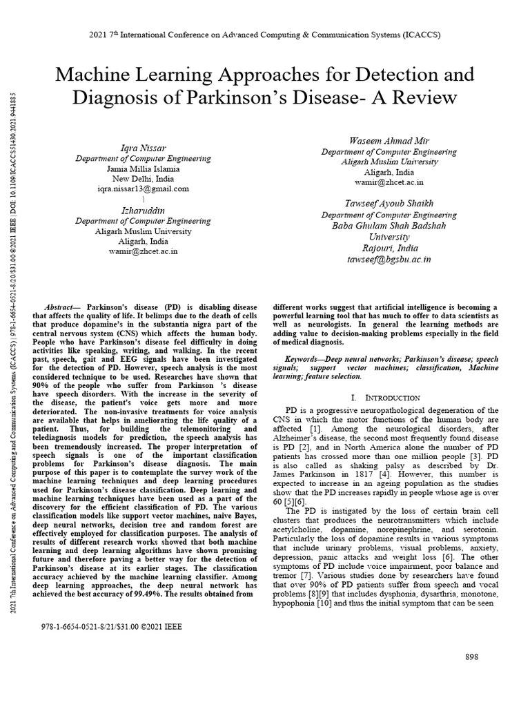 index | PDF | Support Vector Machine | Deep Learning