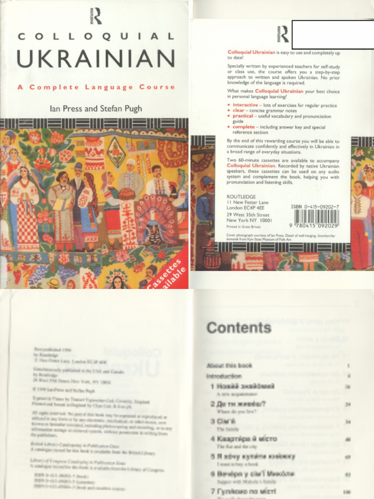 Colloquial Ukrainian - The Complete Course For Beginners | PDF