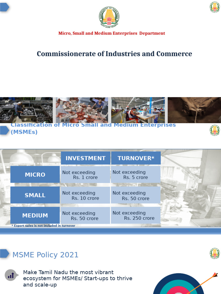 MSME SCHEMES with full detials | PDF | Small And Medium Sized Enterprises | Subsidy