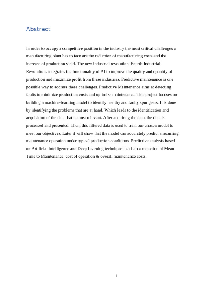 Abstract for CNN | PDF | Machine Learning | Artificial Intelligence